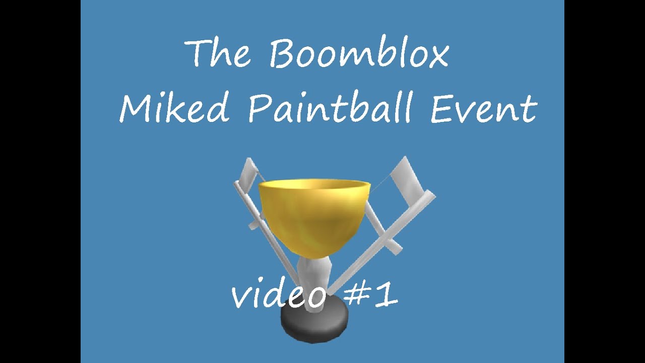 Boomblox - Miked Paintball Tournament - YouTube