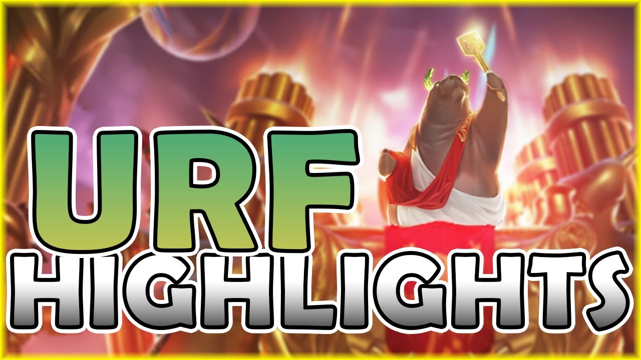 URF HIGHLIGHTS! ULTRA RAPID FIRE MODE and then some... - YouTube
