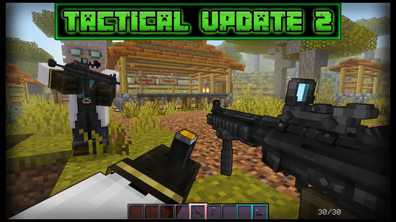 MORE ATTACHMENTS & M4A1 Remastered - RA v2.3 BETA TEST [Minecraft ...