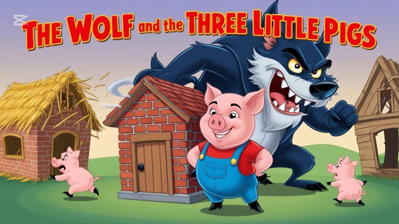 "The Three Little Pigs and the Big Bad Wolf 🐺 | Classic Fairy Tale ...