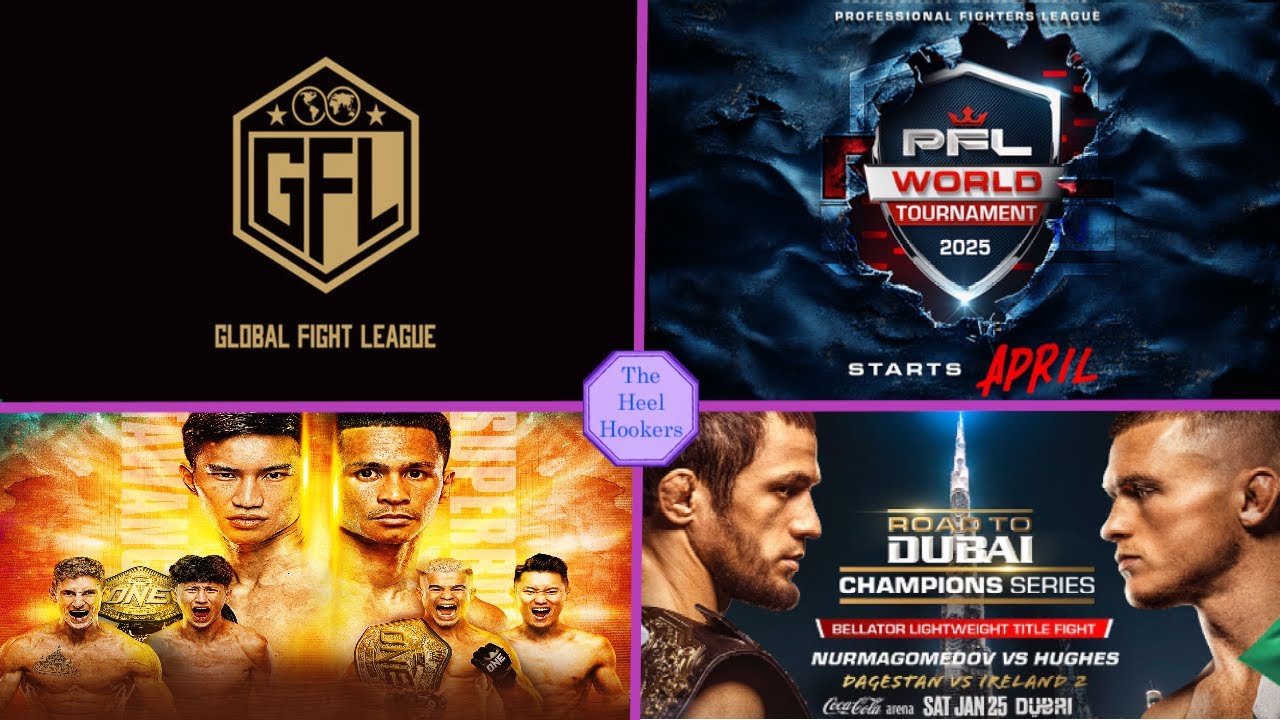 NEW MMA PROMOTION: GFL, New PFL Changes, ONE 170 and PFL road to Dubai Preview | Heel Hookers ...