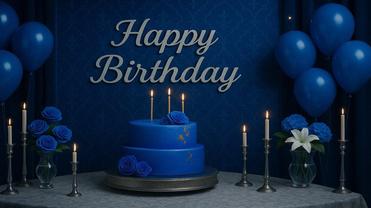 Birthday At Midnight Blue - YouTube