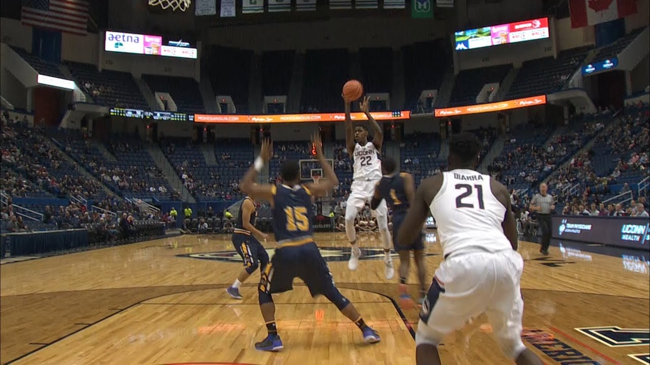 Men's Basketball vs. Merrimack Highlights (Exhibition) - YouTube