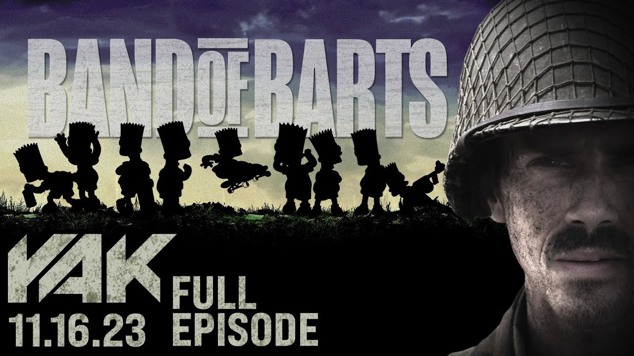 The Bart Army Has Infiltrated Our Show | The Yak 11-16-23 - YouTube