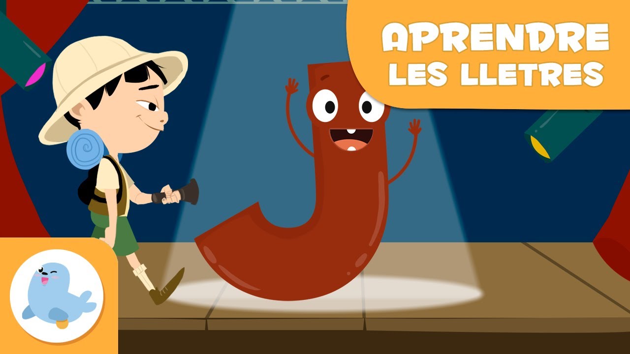 Aprèn la lletra J amb en Jordi l'explorador- L'abecedari en català ...
