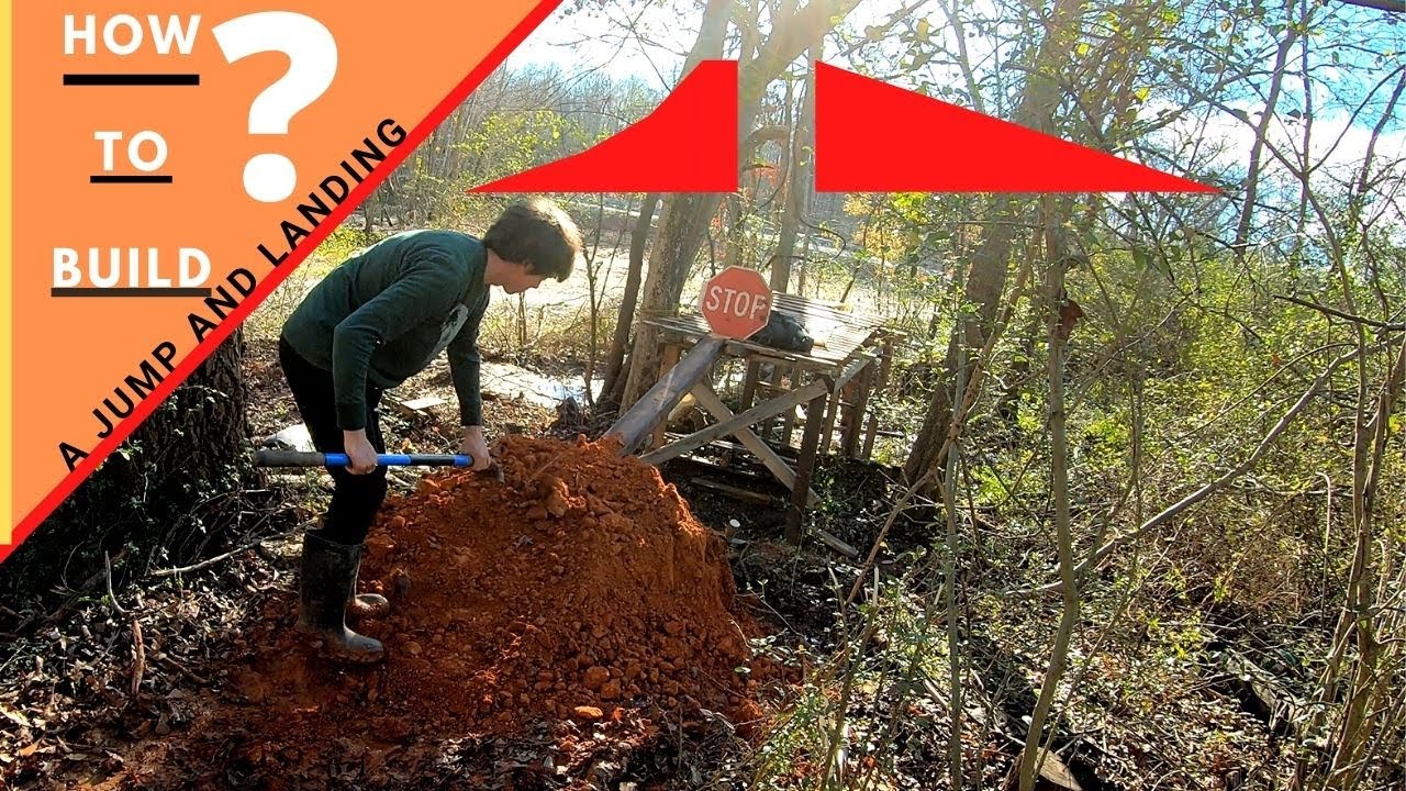 MTB JUMP and LANDING build In the MUD!!!!! - YouTube