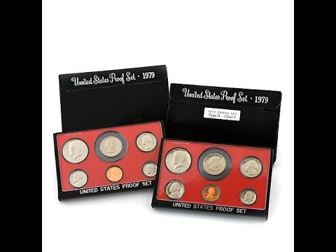 1979 Type 1 and Type 2 SMint Proof Sets - YouTube