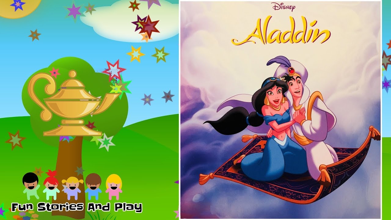"MEET PRINCESS JASMINE" 👸ALADDIN STORY DISNEY - Kids Stories Read Aloud ...