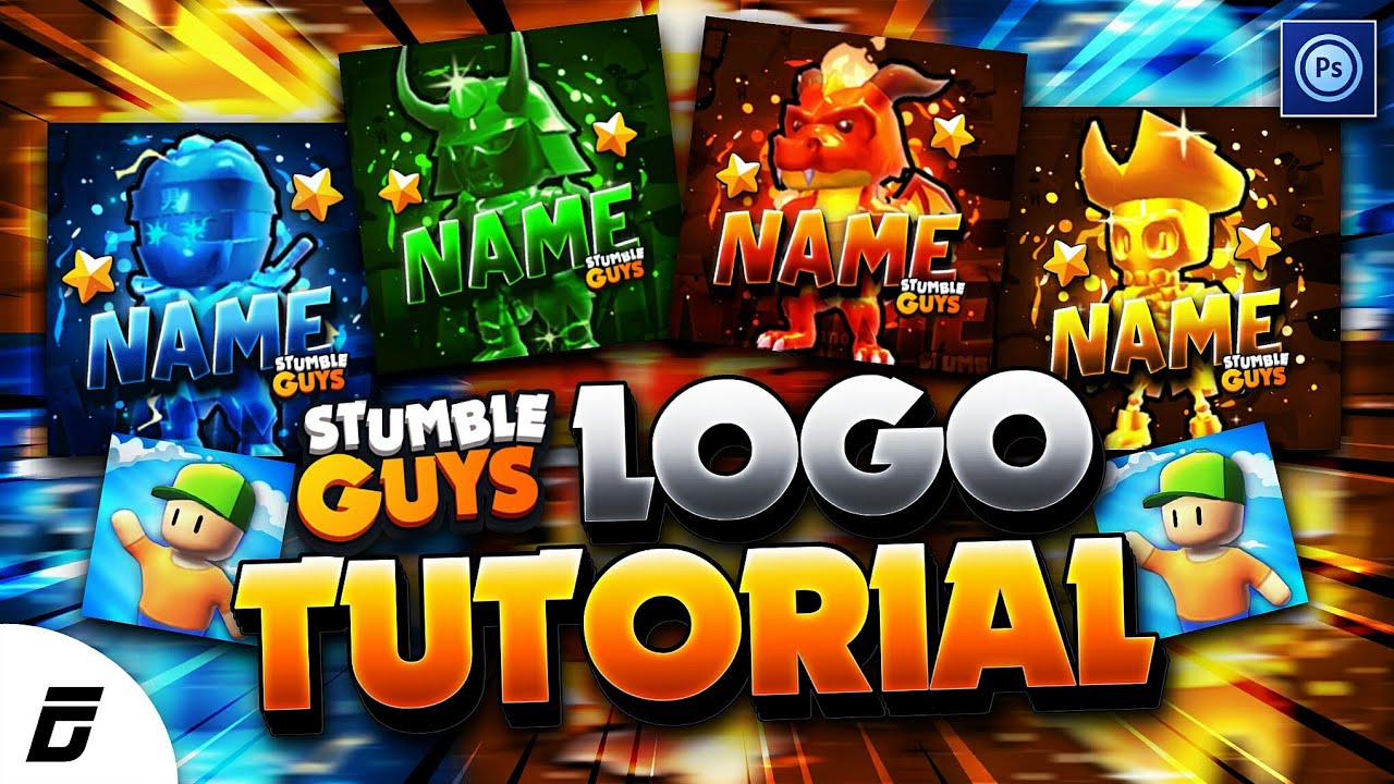 Cara Membuat Logo Stumble Guys Di Android - Ps Touch - YouTube