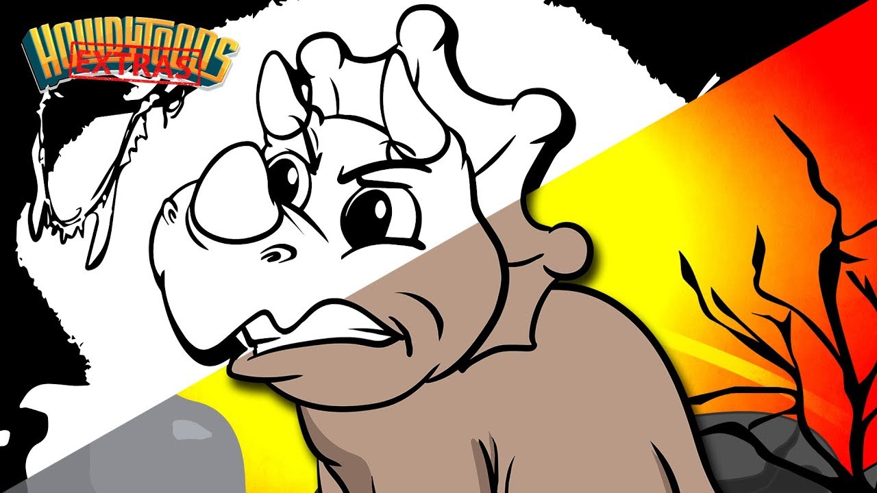 Animatic for Dinosaurs Walking Through the Desert | Dinosaur Songs from ...