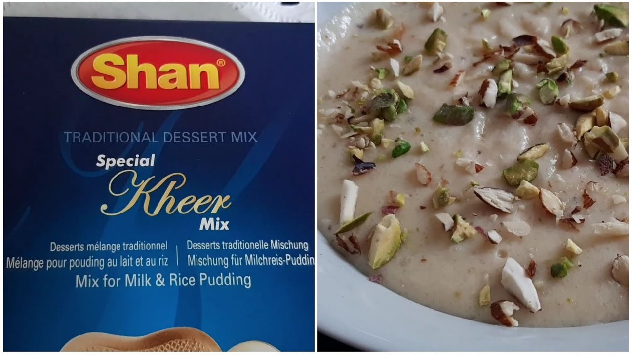 kheer mix recipe shan instant ricekheer|Shan kheer mix #shorts # ...