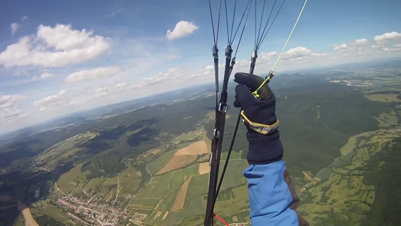 Paragliding-36km FAI triangle-Holý vrch (Horná Súča)-Žítková-Brumov ...