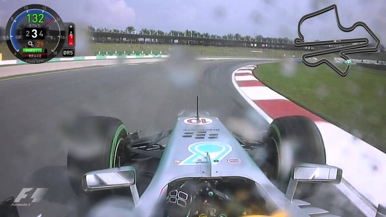 F1 2013 - Malaysian GP Qualifying Lewis Hamilton Onboard (HD) - YouTube