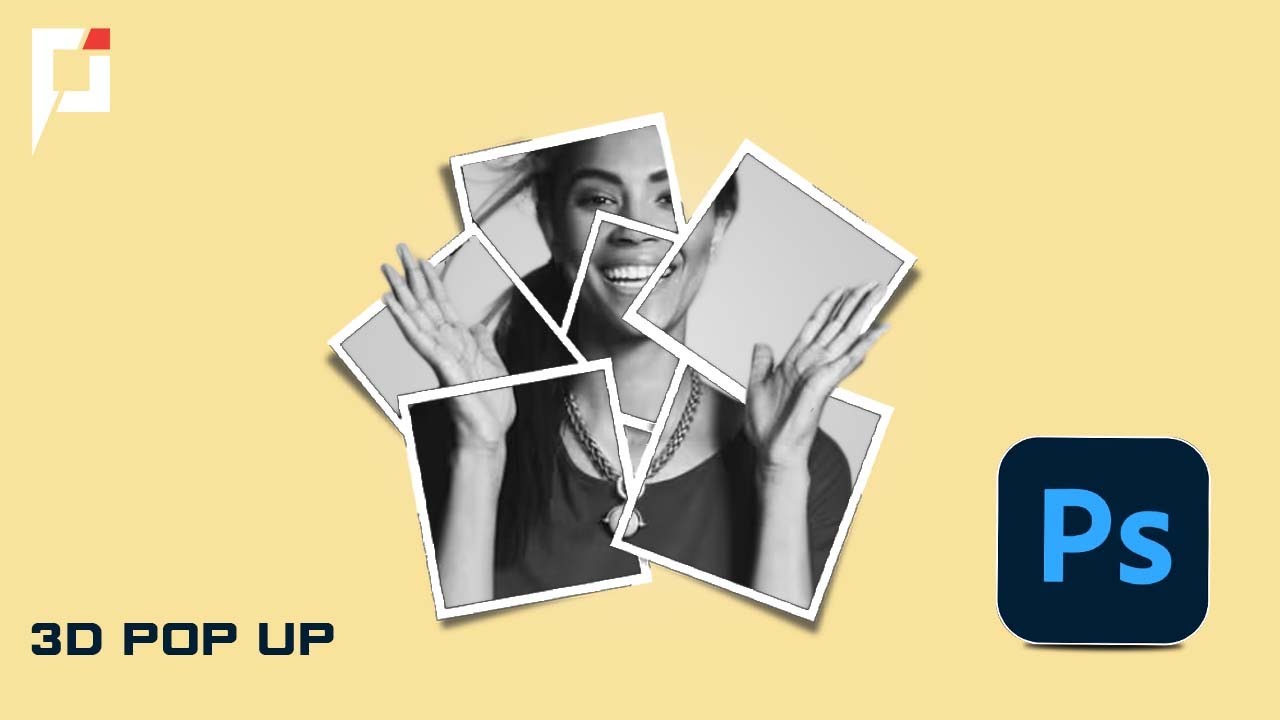 3d pop up effect in photoshop tutorial | Class 14 - YouTube