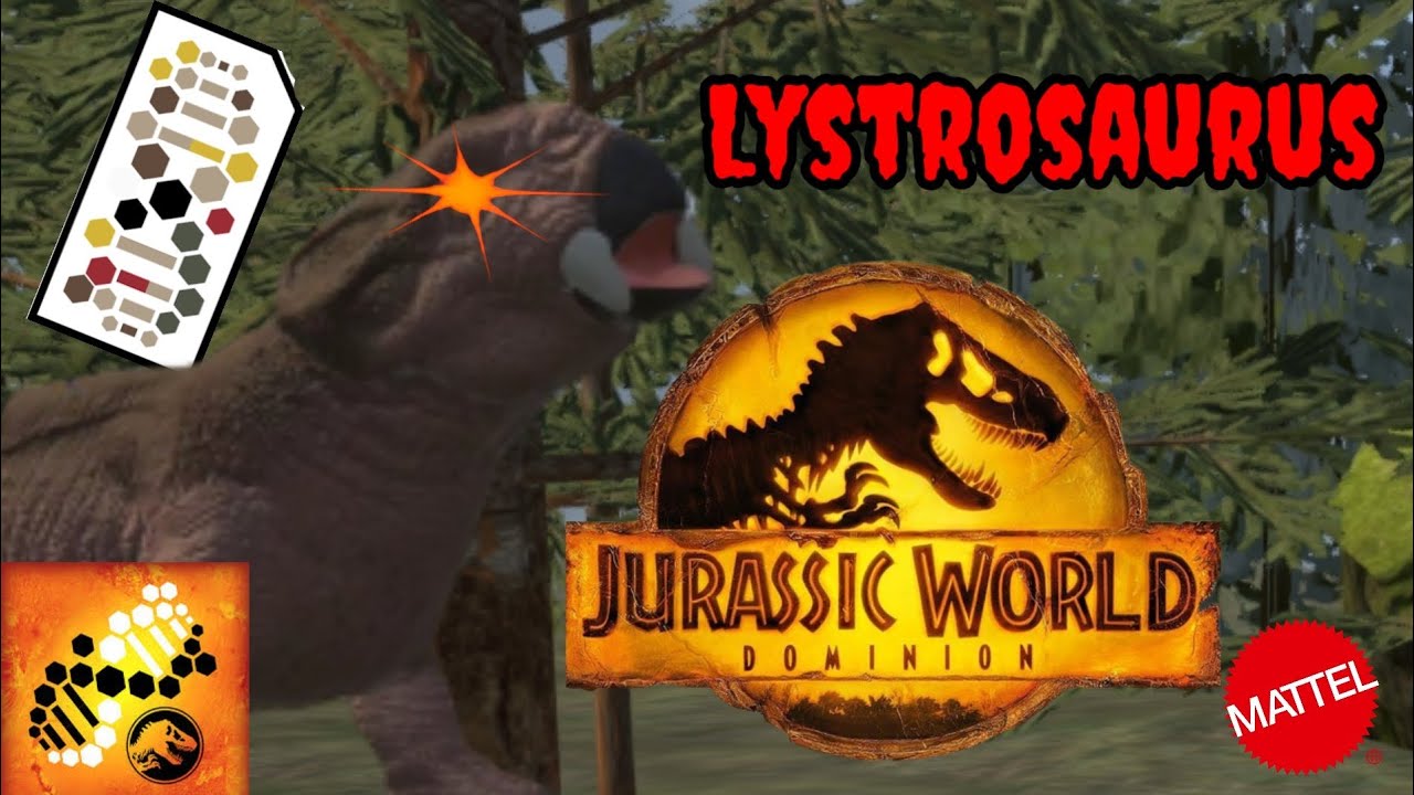 Jurassic World Dominion 2022 Facts App Scan Code! Lystrosaurus! - YouTube