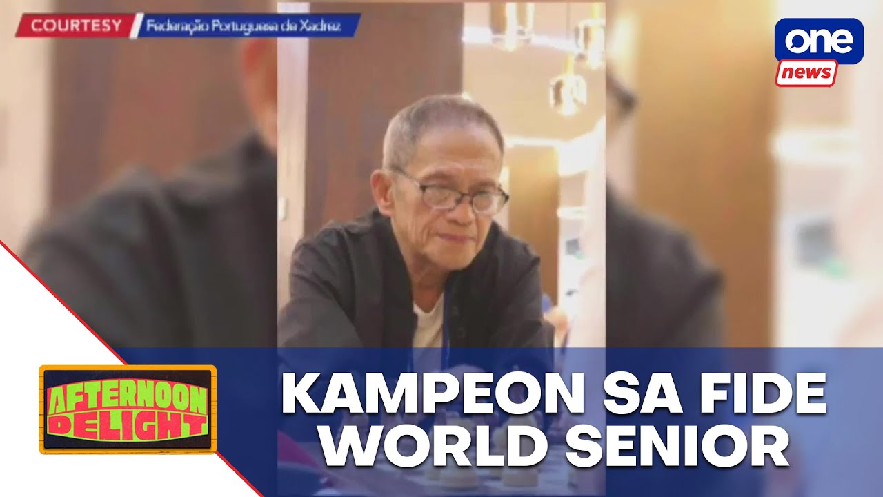 Filipino chess master Mario Mangubat wins world senior title in ...