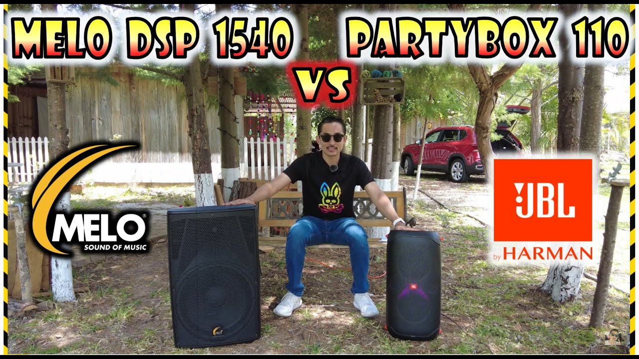 PARTY BOX 110 VS MELO DSP 1540 || LUCHA DE GRANDES PARLANTES EN CAMPO ...