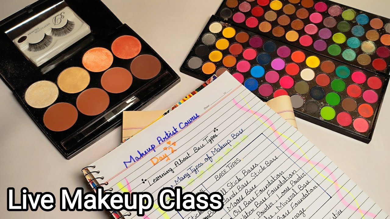 Live Makeup Class - Reveal all Tips and tricks of eye makeup for the ...