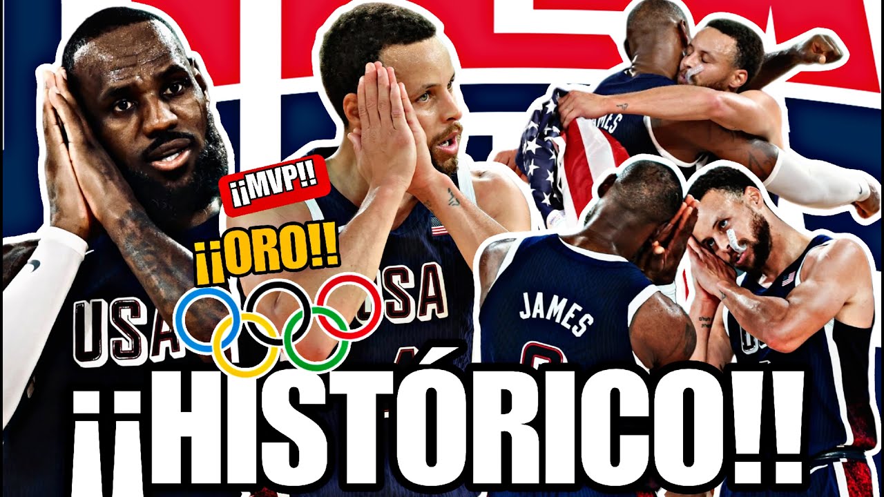 😱 ORO HISTÓRICO!!! 🚨CURRY, LEBRON, DURANT 🔥 NO PUEDO PARAR DE LLORAR ...