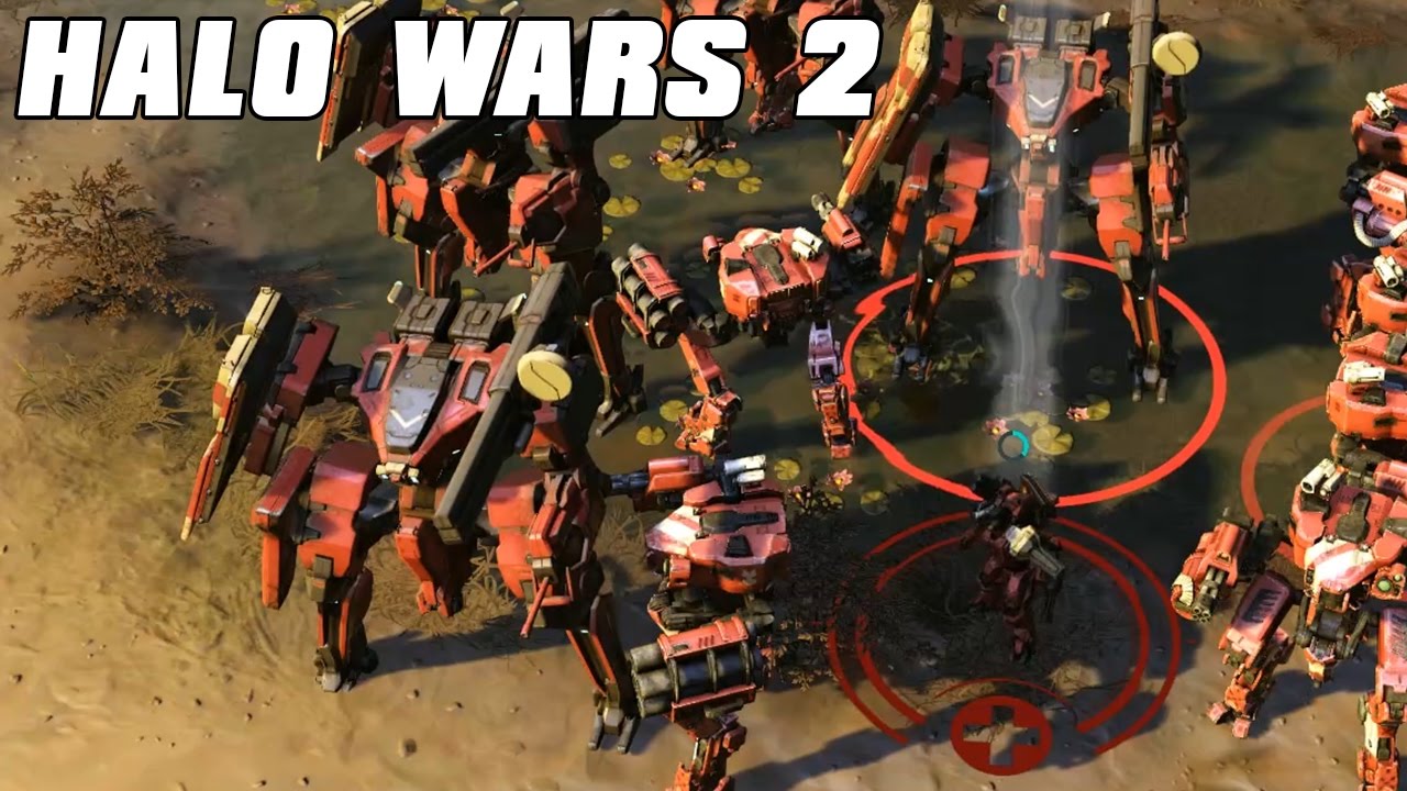 Halo Wars 2 - New Leader! Sergeant Johnson! Mech Army Mobilizes - YouTube