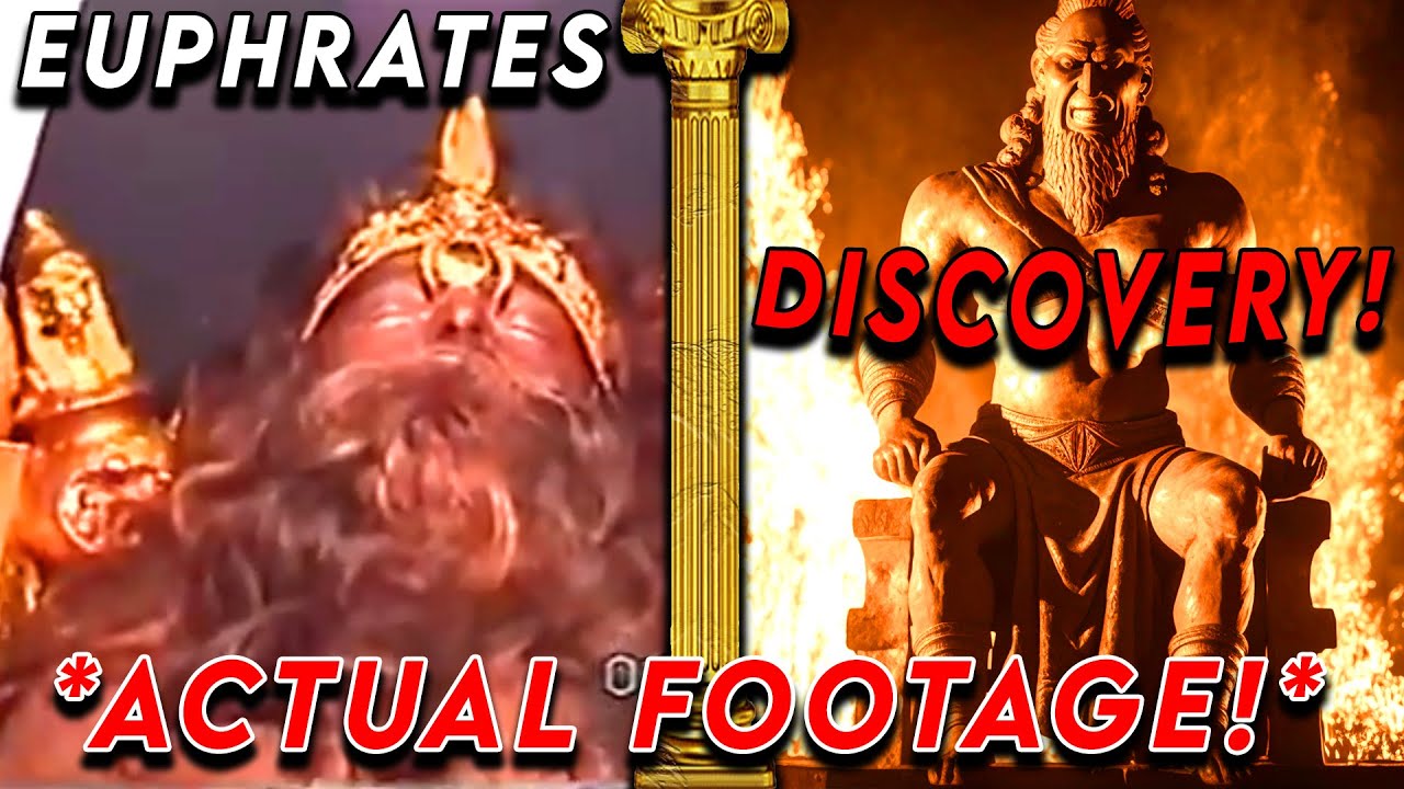 The Euphrates River Dries Up & Gilgamesh is Found? *ACTUAL VIDEO ...