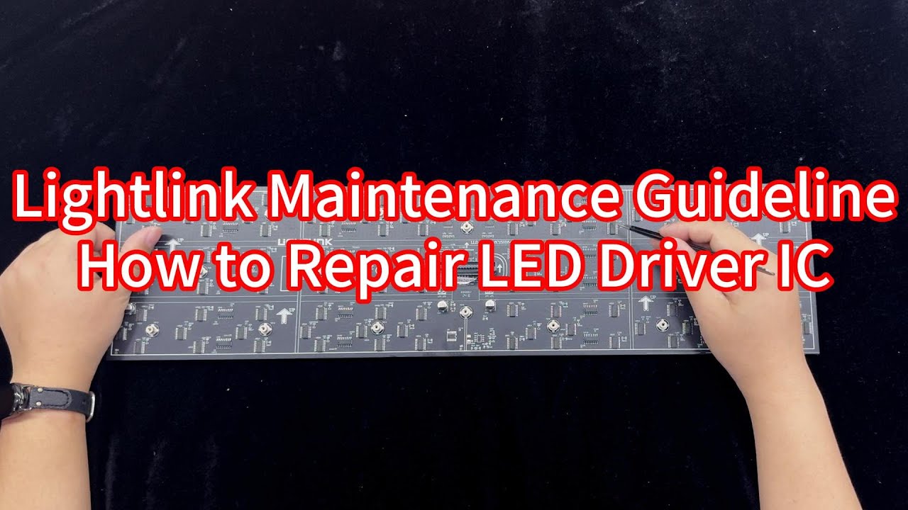 How to Repair LED Driver IC | Lightlink Display Full Step-by-Step Guide ...