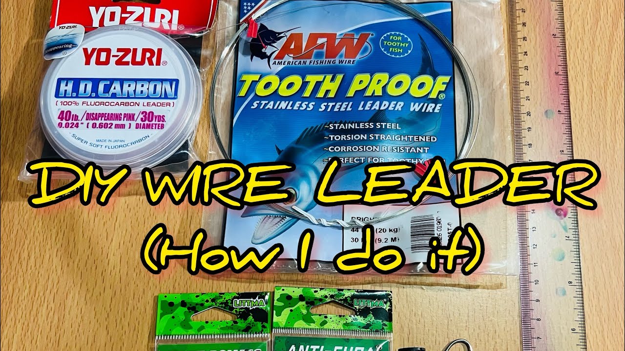 DIY Wire Leader (How I Do it) - YouTube