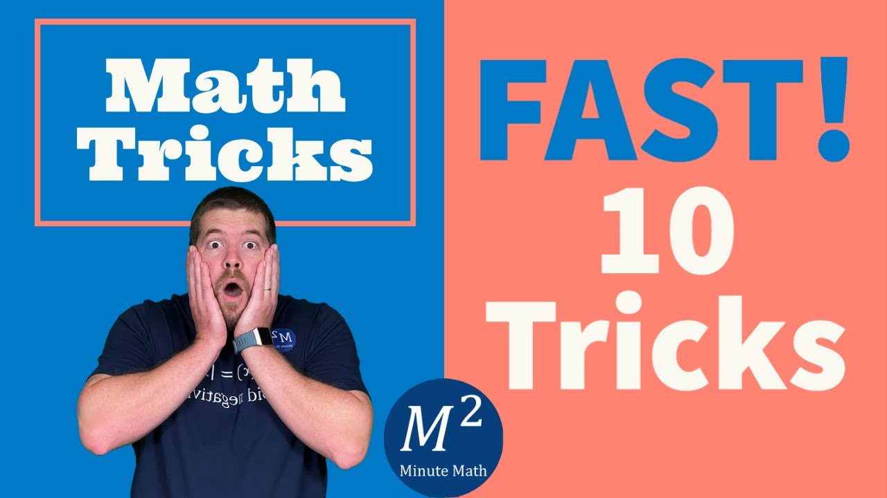 Minute Math Tricks | 10 Math Tricks #vedicmath - YouTube