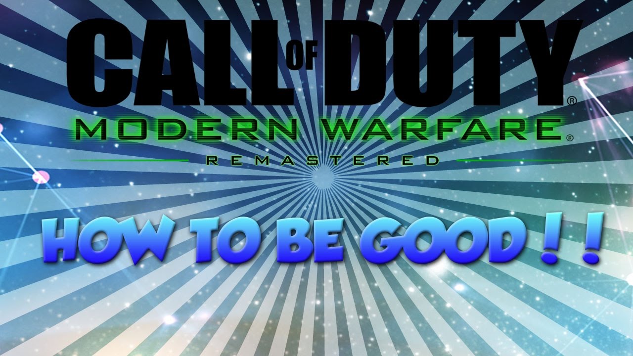 HOW TO BE GOOD AT COD!! - YouTube