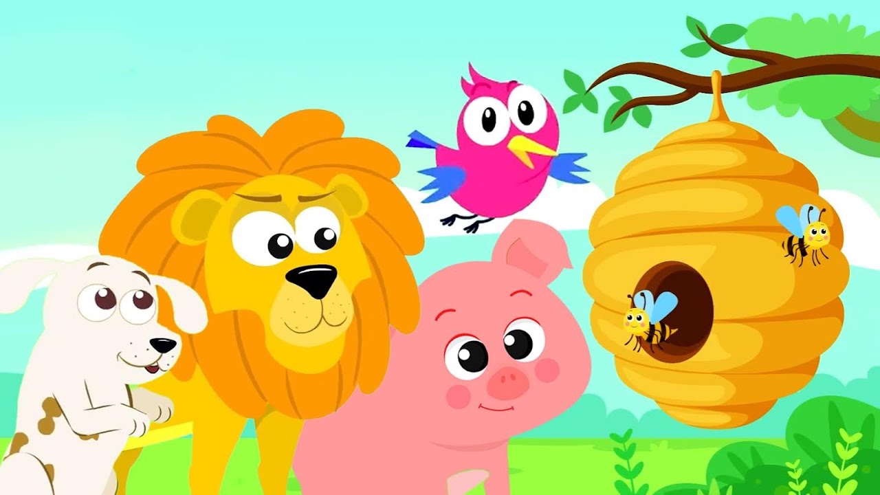Animal Sound Adventure: Fun Learning Song for Kids & Animal Cartoon ...