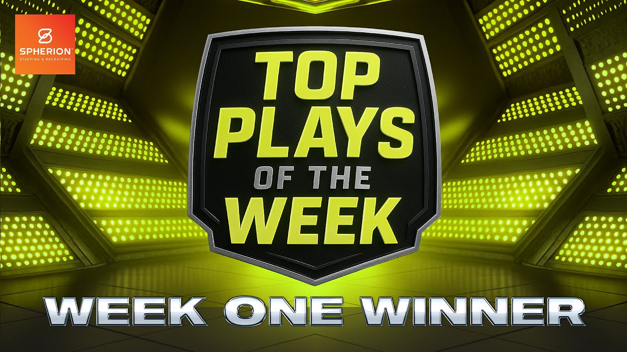 Top Play of the Week – Week 1 Winner - YouTube