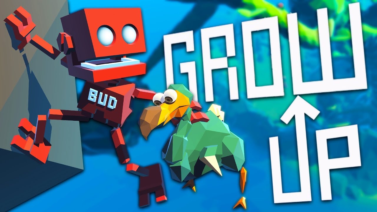 Grow Up Animation Robot Game | Mission With Bud | Episode 1 - YouTube