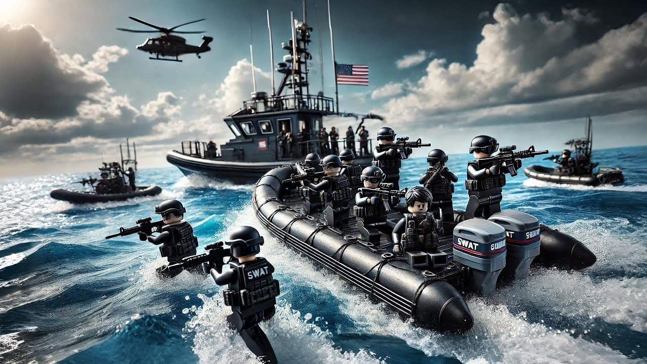 Elite SWAT Team Navigates Open Waters - YouTube