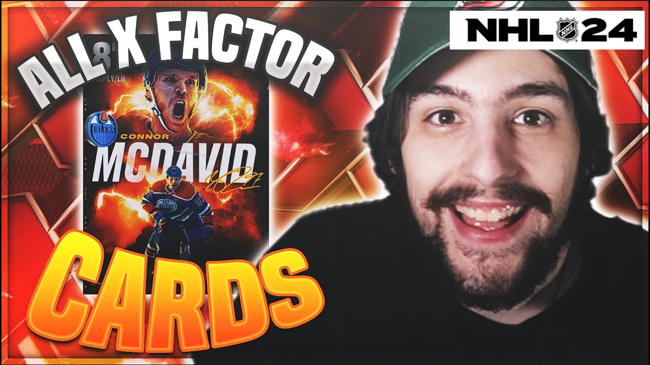 ALL X-FACTOR CARDS IN NHL 24 HUT! + BEST ONES TO GET! - YouTube