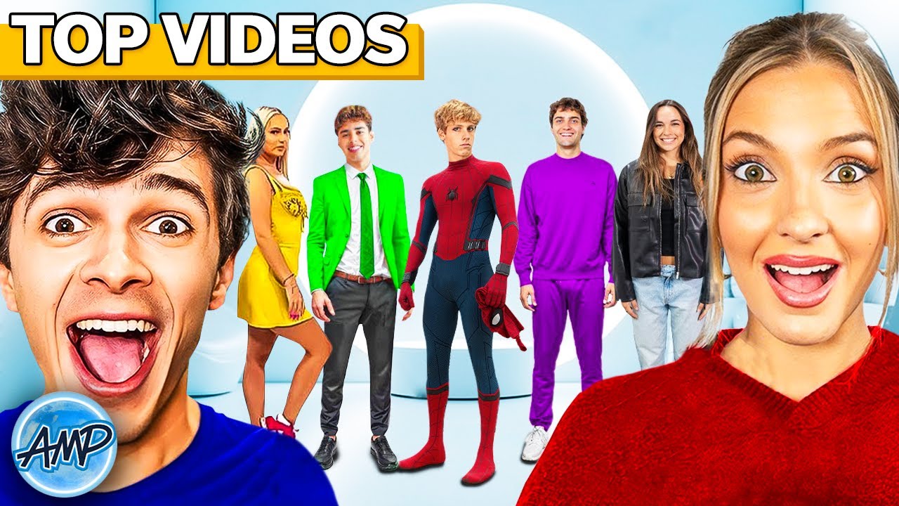 Dress to Impress - Best Outfit Transformations! | Amp World - YouTube