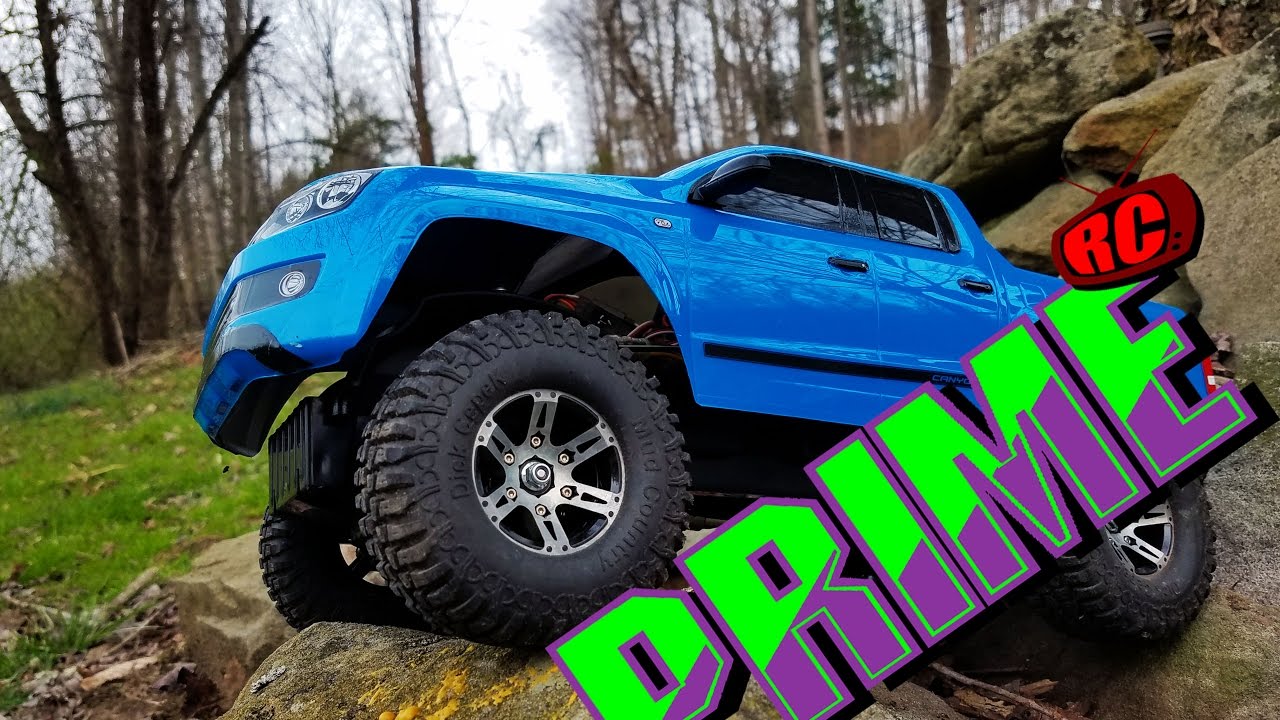 Prime RC Project Amarok: The CC01 in action. - YouTube