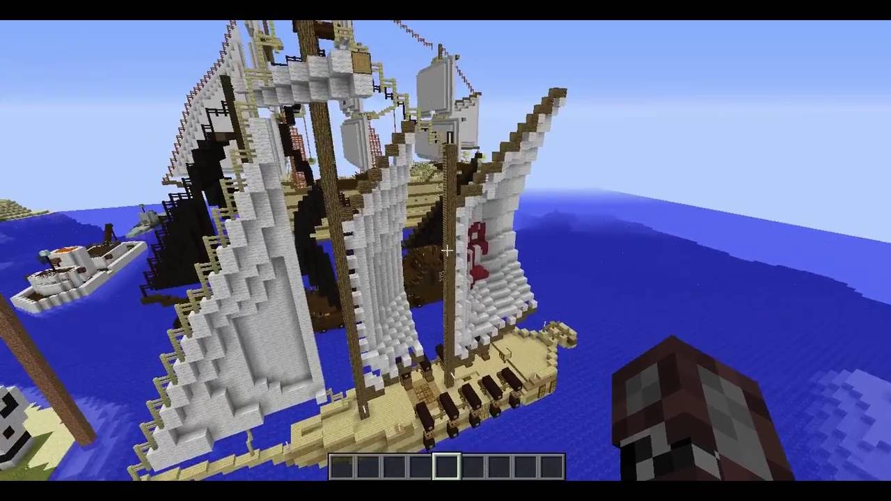 Minecraft Schooner - YouTube