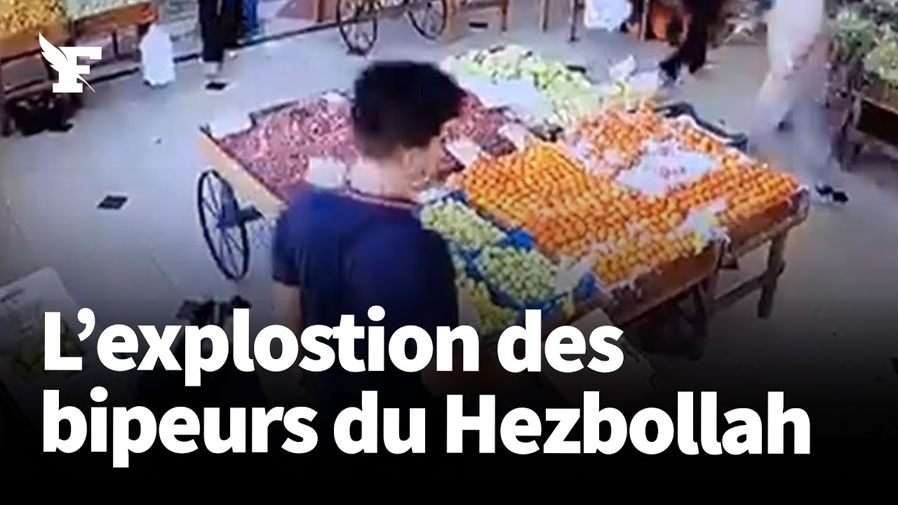 Liban: en vidéo, l'explosion simultanée de plusieurs bipeurs du ...