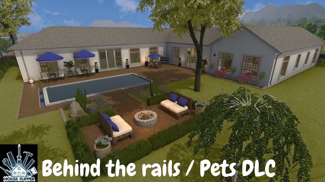 HOUSE FLIPPER / Behind the rails / Pets DLC - YouTube