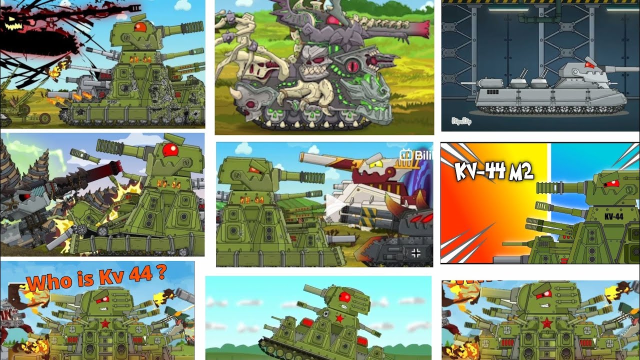 Homeanimation kv-44 , Levithan and Ratte Tanks - YouTube
