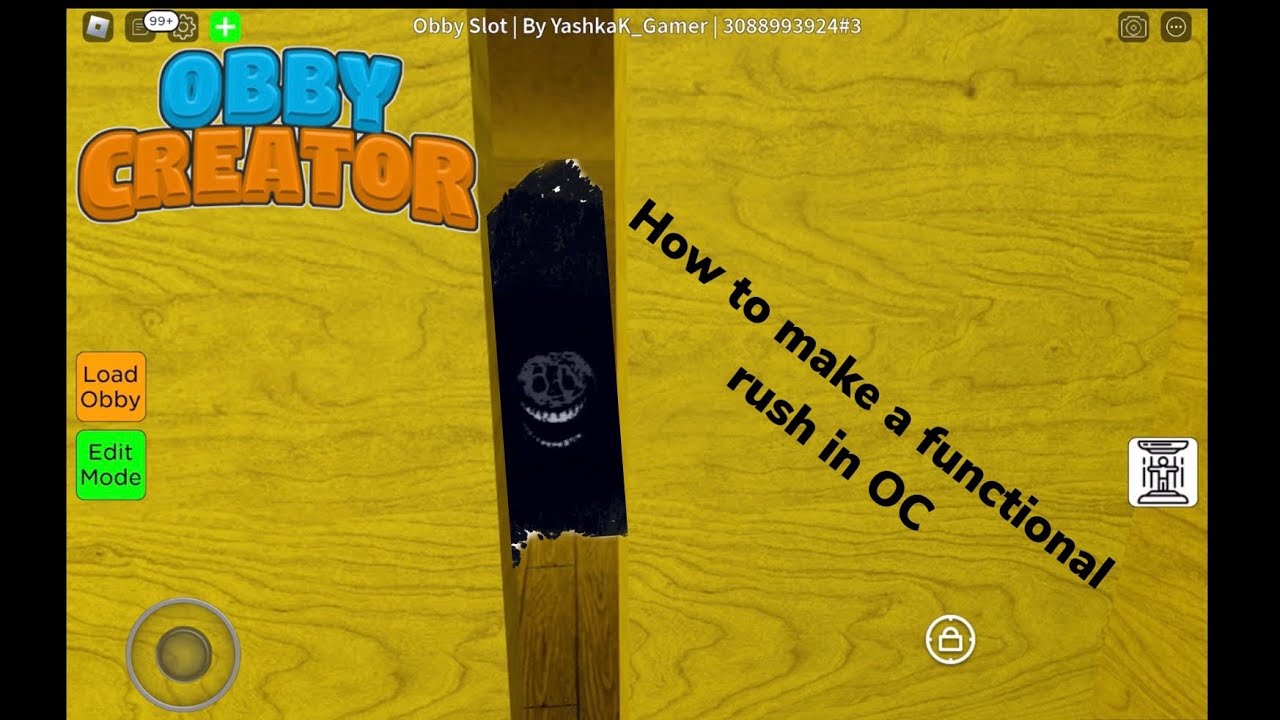 How to make a good rush in Obby Creator - YouTube