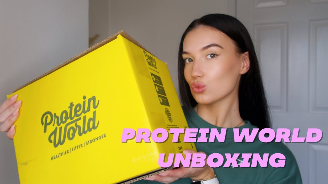 PROTEIN WORLD UNBOXING & DISCOUNT CODE!! | Jess Gambell - YouTube