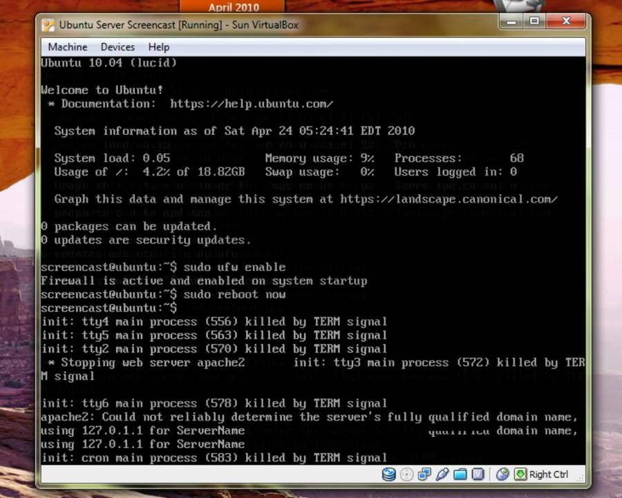 Ubuntu Server Part 3: A Simple Firewall - YouTube