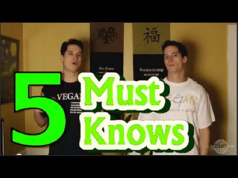5 Things New Vegans Must Know - YouTube
