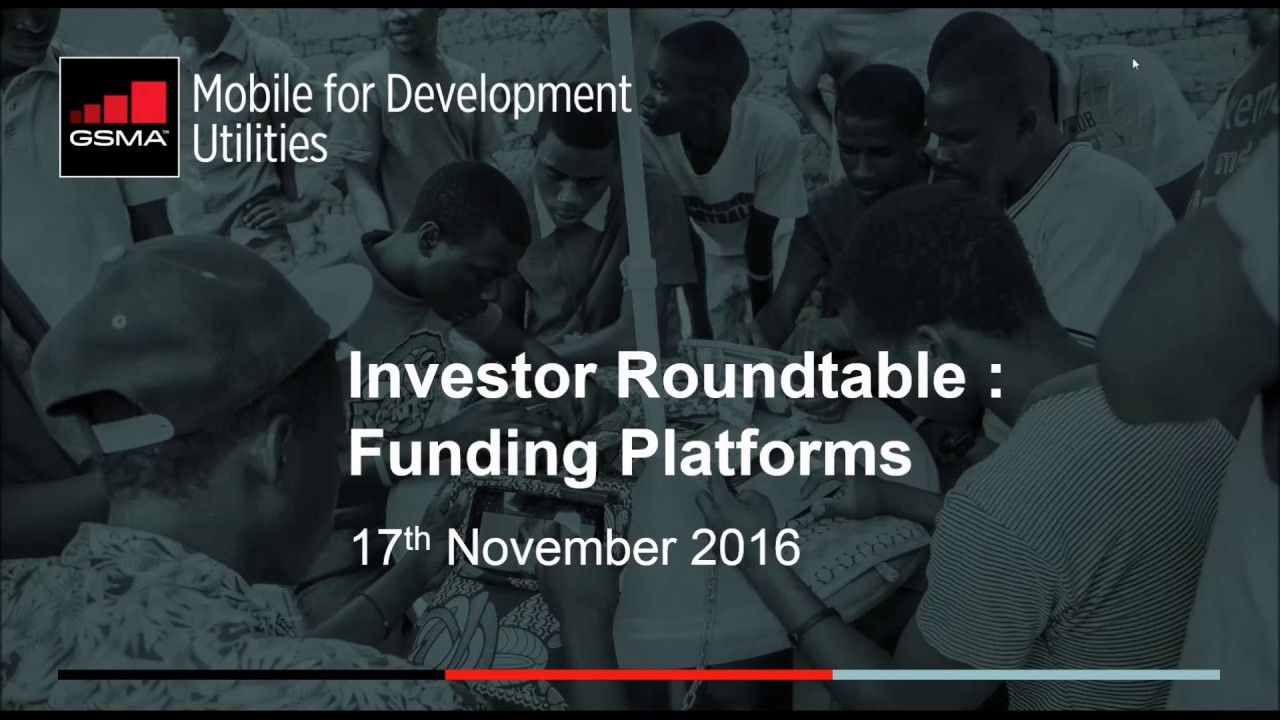 Investor Roundtable Webinar Series: Funding Platforms - YouTube