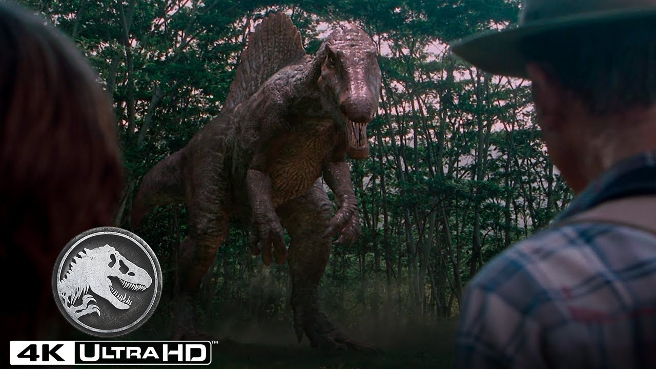 Jurassic Park 3 | A Perseguição do Espinossauro em 4K HDR - YouTube