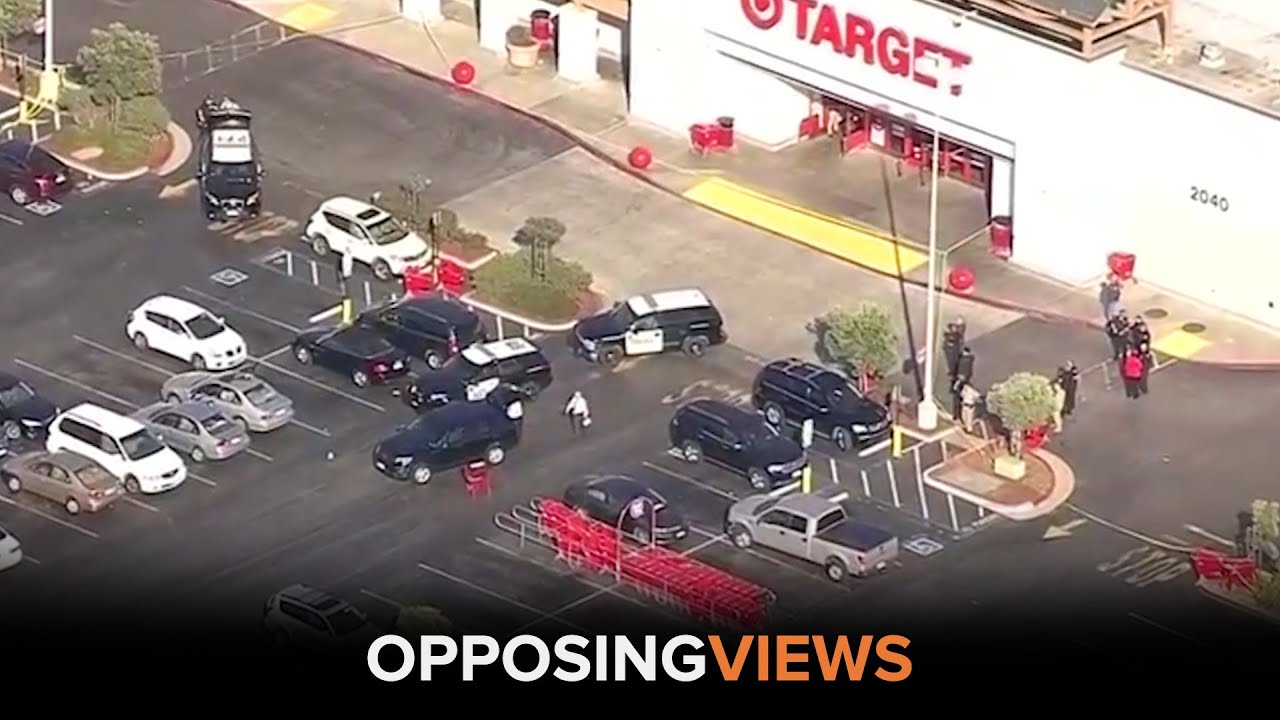 Two Police Officers Shot At California Target Store - YouTube