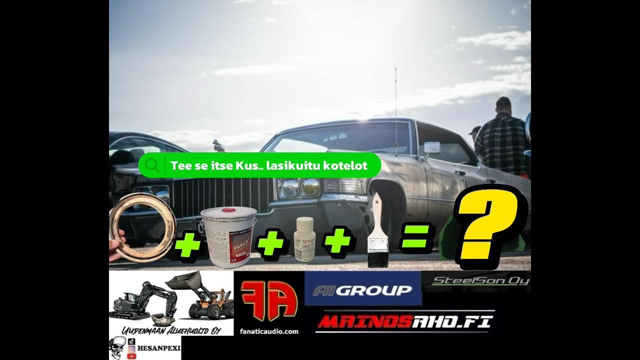 opetellaan kuiduttamaan. Trashdillac goes classic car week Sweden 24 ...