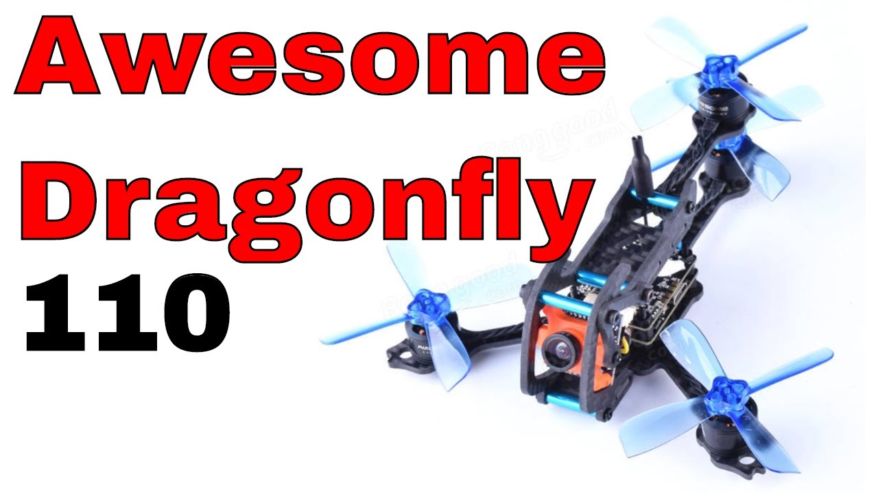 Awesome Dragonfly racing drone - YouTube