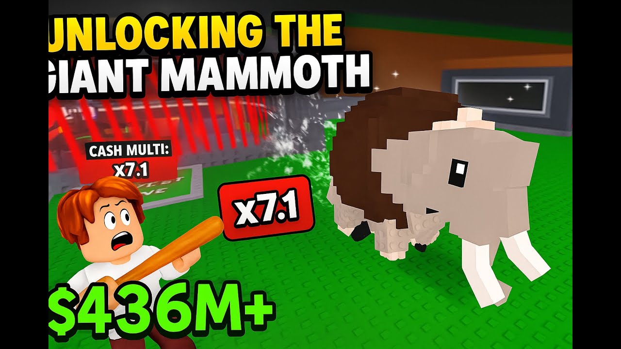 🐘 Unlocking the GIANT MAMMOTH in Roblox Tycoon! 💸🔥 - YouTube